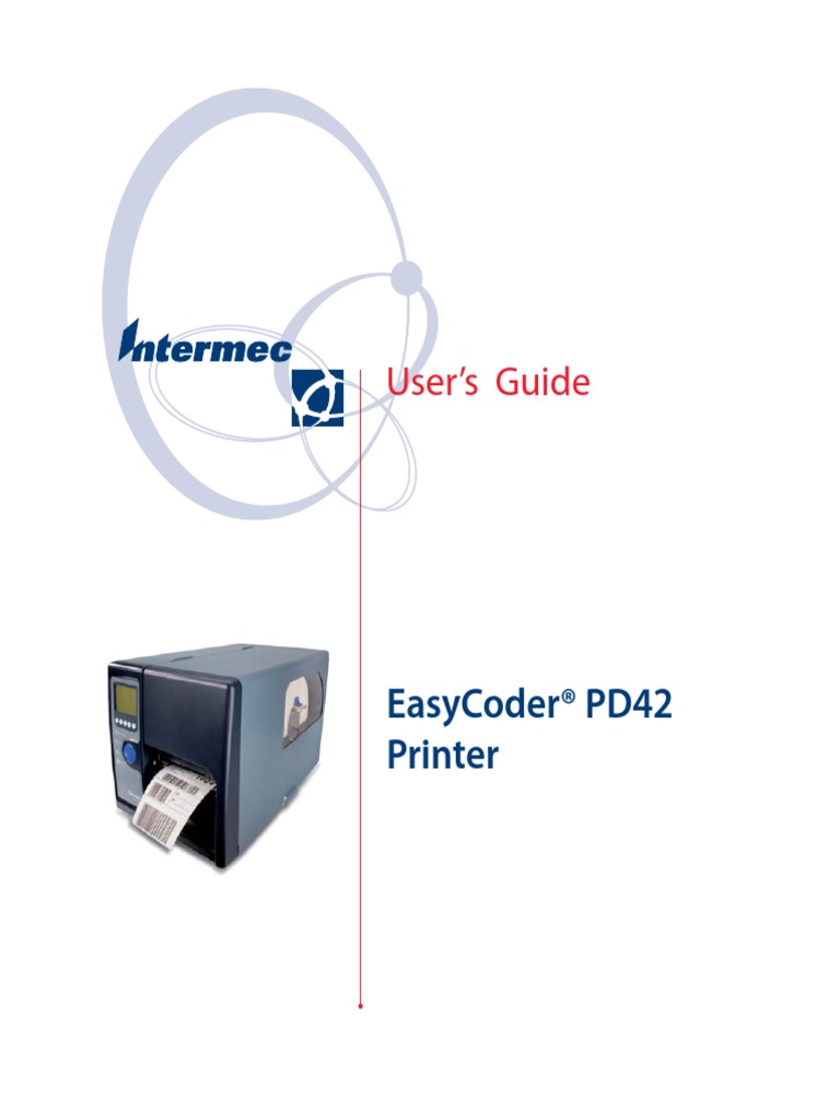 User'S Guide: Easycoder® Pd42 Printer | PDF | Usb | Booting