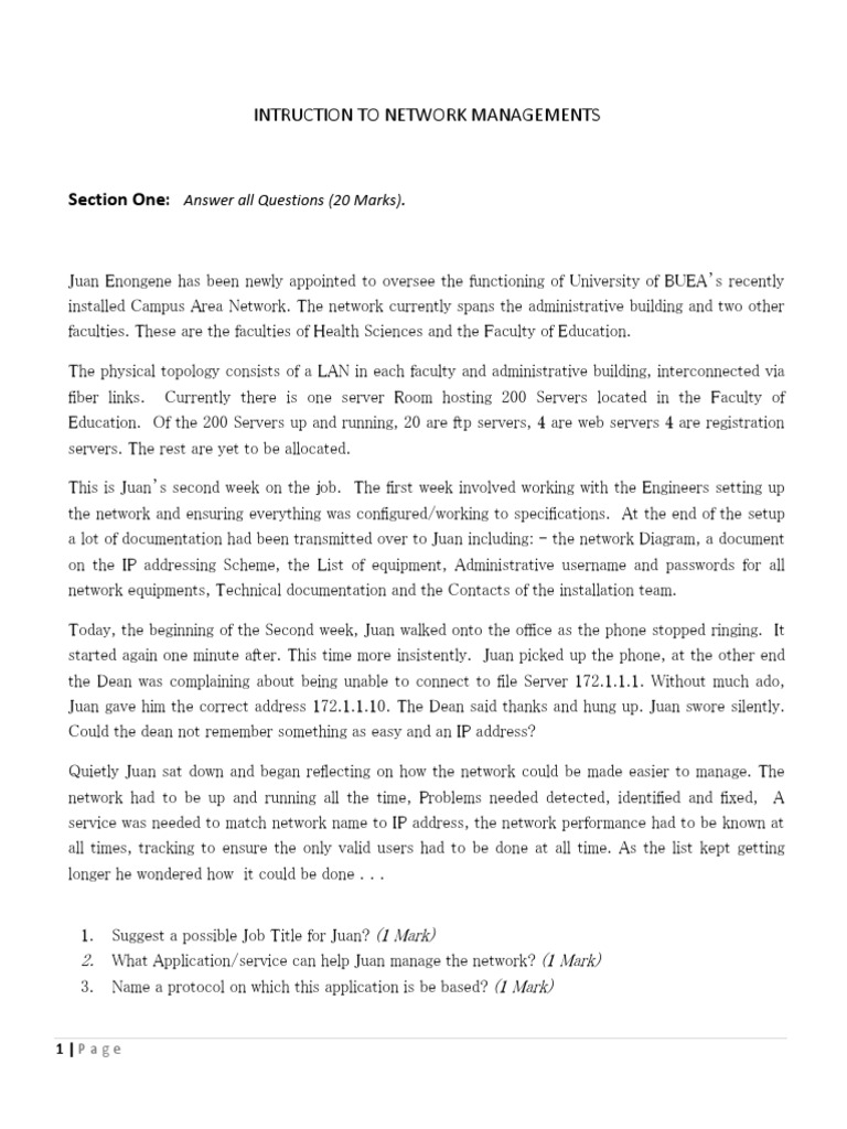 Introduction To Net Man | PDF | Port (Computer Networking) | Computer ...