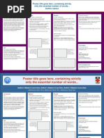 A2 Poster Presentation Template | PDF | Page Layout | Typefaces