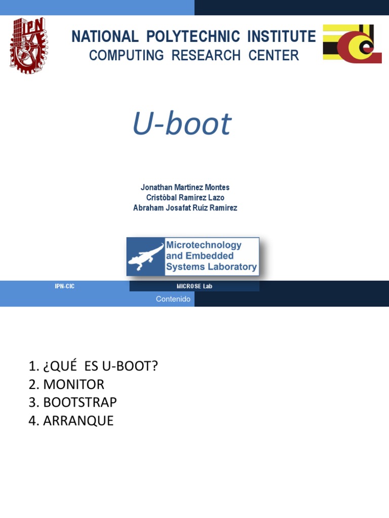 U Boot | PDF | Arranque | Kernel (sistema operativo)
