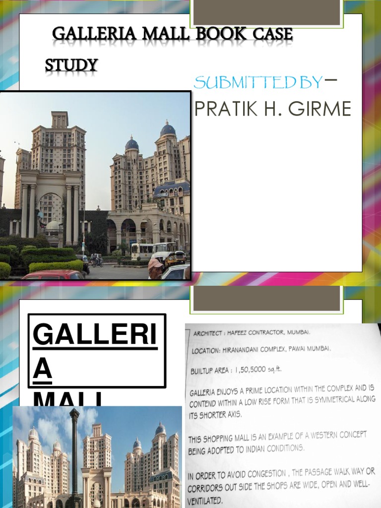 Galleria Mall Book: Case Study | PDF
