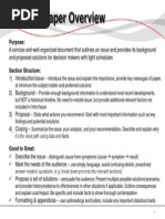 Briefing Note Format Example | PDF