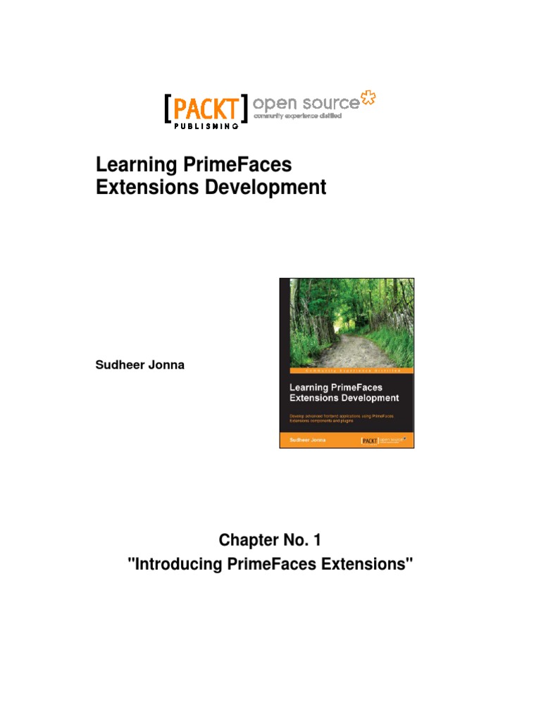 Learning PrimeFaces Extensions Development Sample Chapter | PDF | Java Server Faces | J Query
