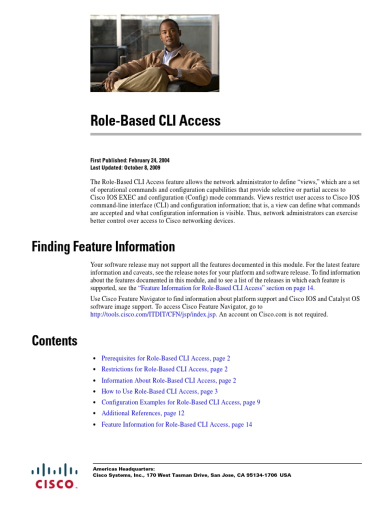 Role Base Cli | PDF