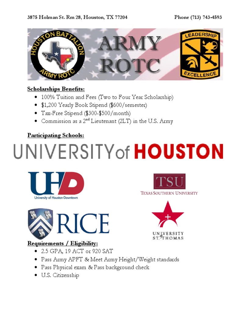 2014 ROTC Scholarship Flyer | PDF