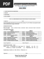 Application Form For Registration - ICPAK | PDF | Accountant | Government