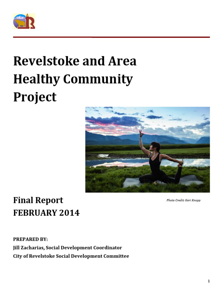 Revelstoke and Area Healthy Community Project | PDF