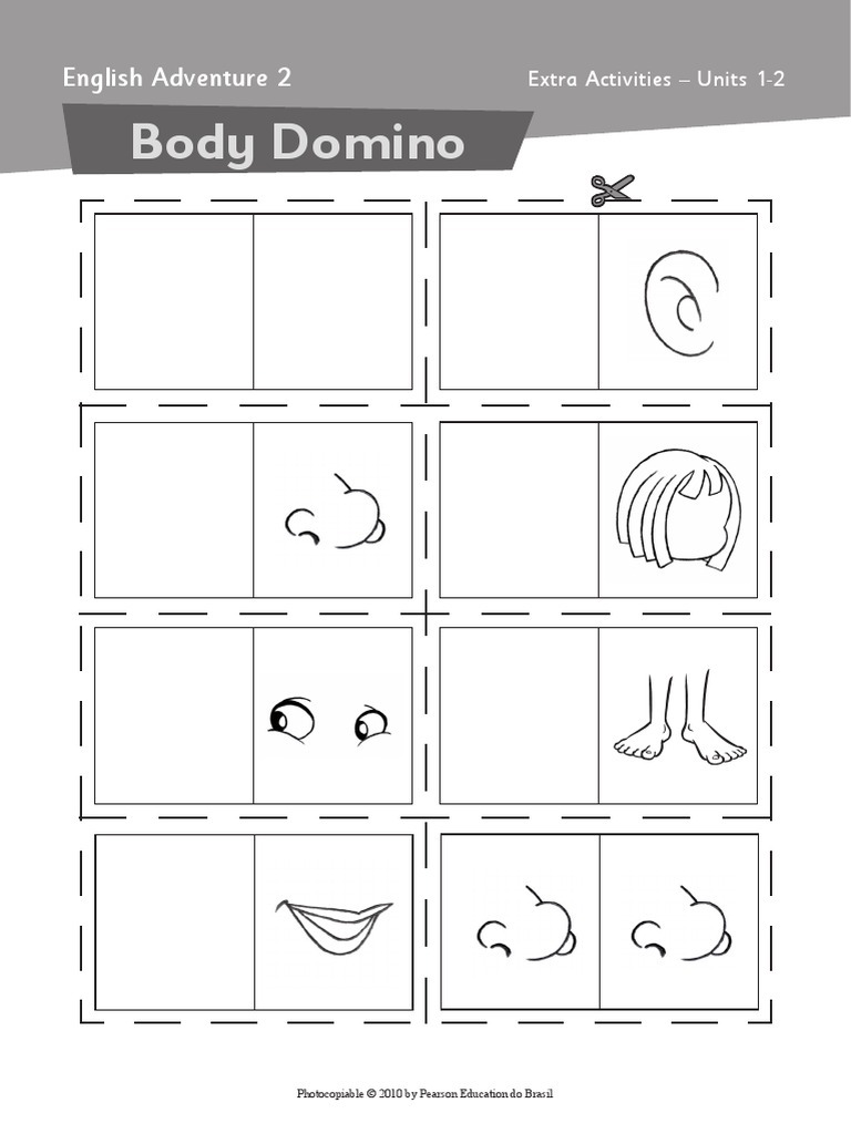 English Adventure 2 Extra Activities Units 1 2 | PDF