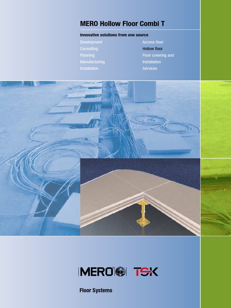 Technical Data :: System Details Hollow Floor Combi T MERO Hollow Floor ...