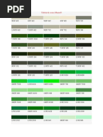 Ral Munsell Color | PDF | Yellow | Green