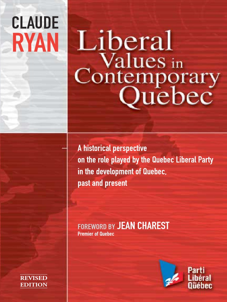 Quebec Liberal Party Values | PDF | Quebec | Individual And Group Rights