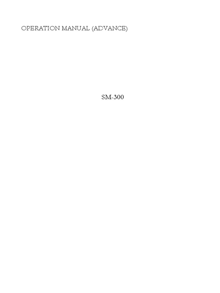 Digi SM-300 Scale Operation Manual | PDF | File Format | Computer File