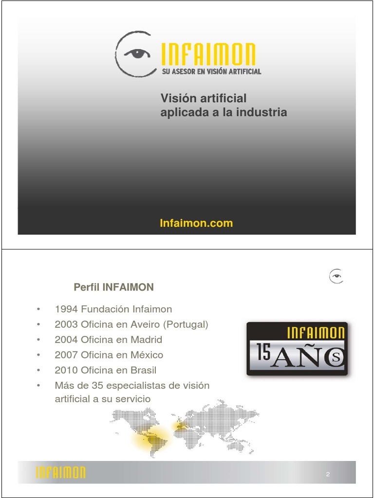 INFAIMON-Vision Artificial PDF | PDF | Visión por computador | Software