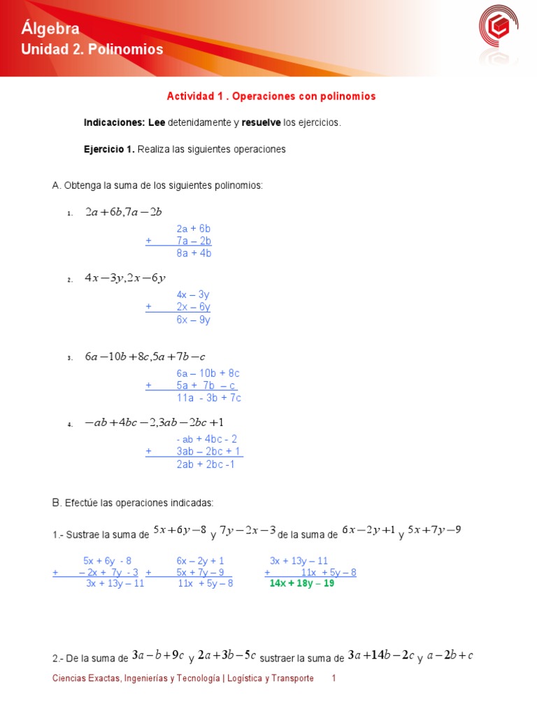 Lalg U2 A1 Crec | PDF