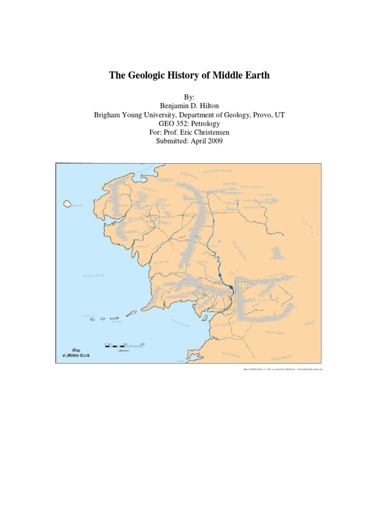 Geology of Middle Earth | PDF | Igneous Rock | Magma