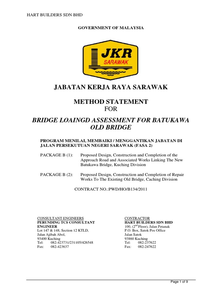 Bridge Load Testing Methodology | PDF | Structural Load | Bridge