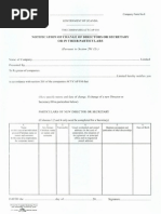 Form 44 Notice of Situation of Registered Office and Office Hours and ...