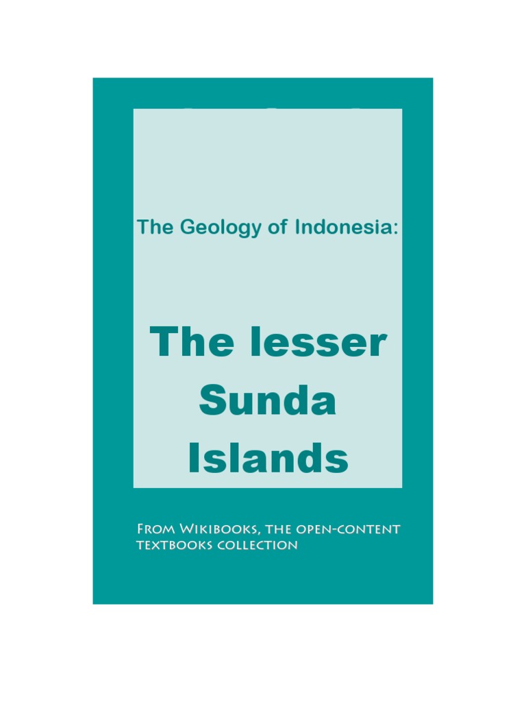 Geology of the Lesser Sunda Islands | PDF | Plate Tectonics ...