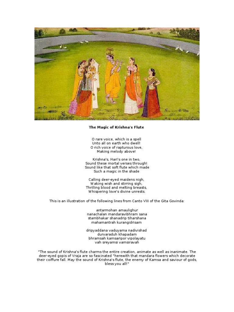 Krishna's Flute | Krishna | Hinduism