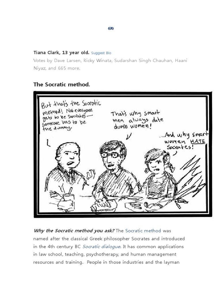 The Basics of the Socratic Method: A Guide to Questioning Arguments and ...