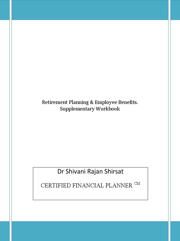 Retirement Workbook | PDF | Pension | Retirement