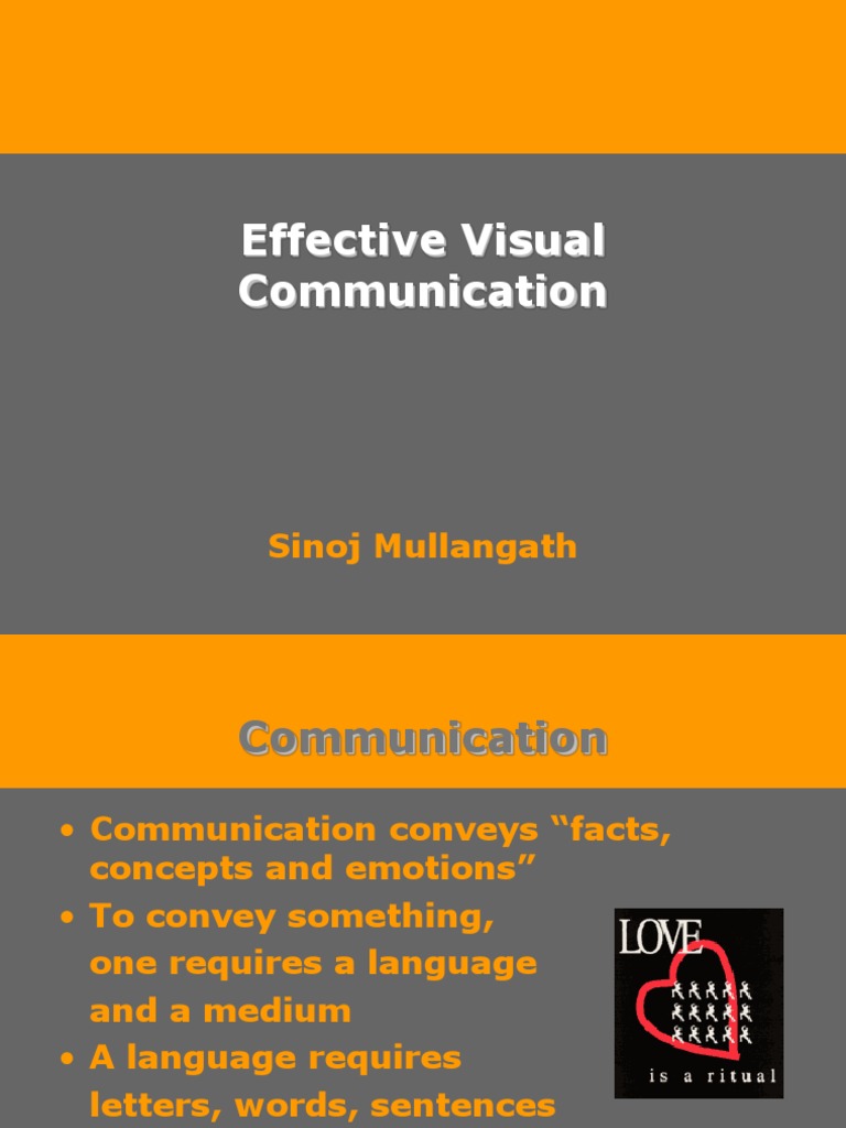 Effective Visual Communication | PDF | Typography | Color