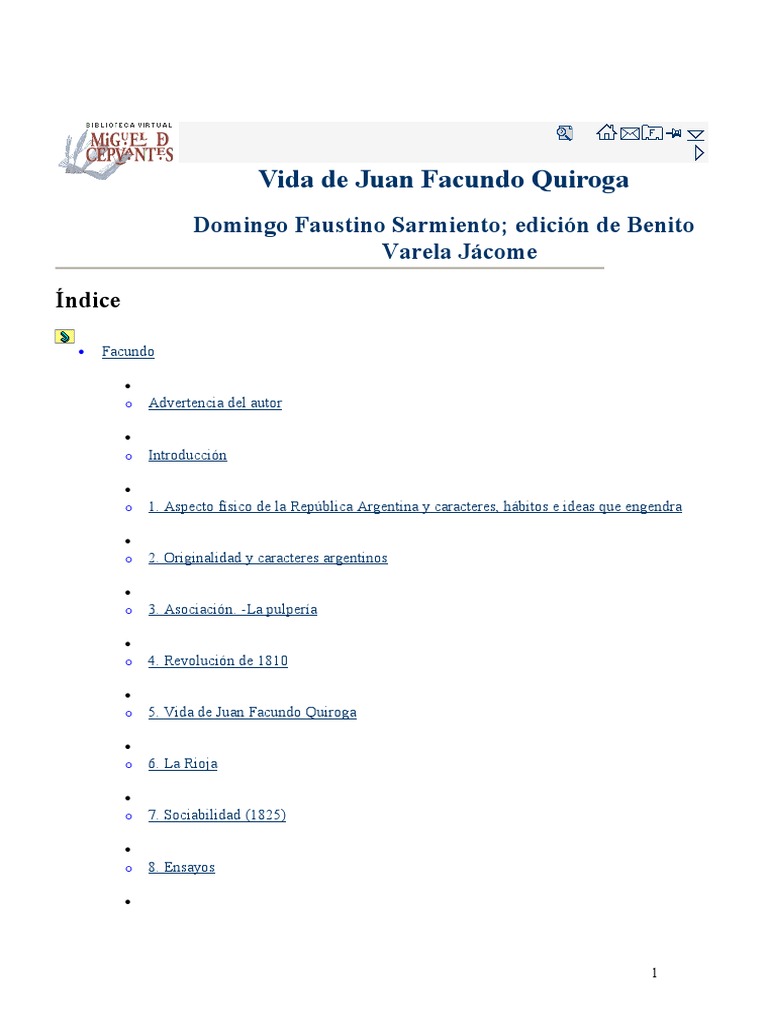 5 - Domingo Faustino Sarmiento-Facundo | PDF | Unión Europea | Francia
