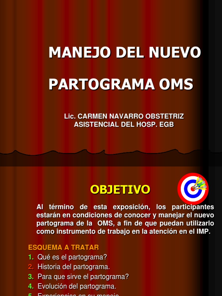 4 Manejo Del Nuevo Partograma de La OMS | PDF