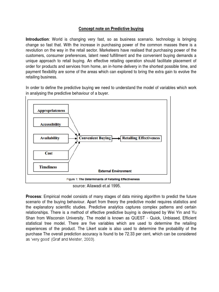 Predictive Buying of Amazon | PDF | Predictive Analytics | Consumer ...