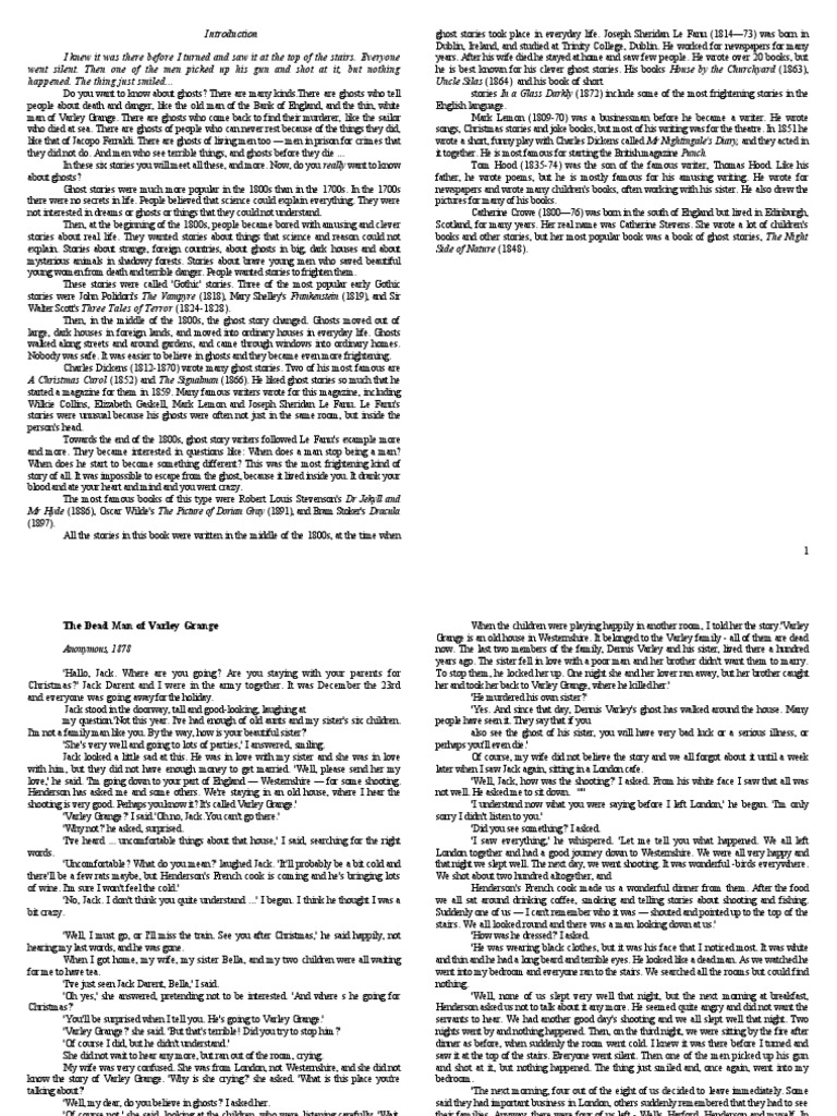 Man With Two Shadows PLR3 | PDF | Ghosts