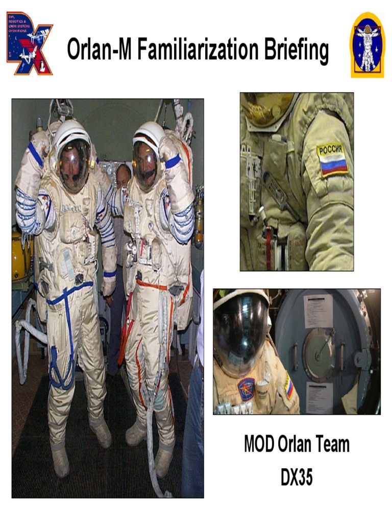 Orlan Suit Introduction | PDF | International Space Station | Space Suit