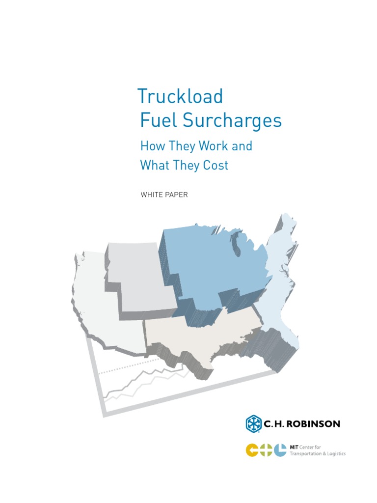Trackload Fuel Surcgarges | PDF | Supply Chain Management | Gasoline