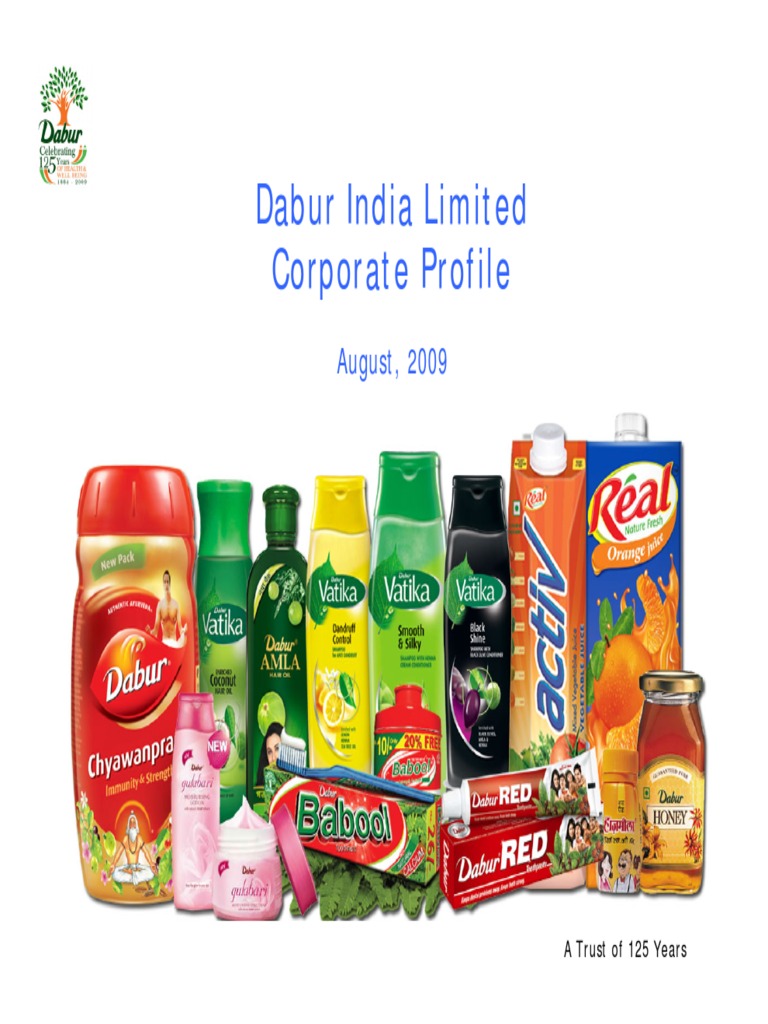 Dabur India: 125-Year Legacy Overview | PDF