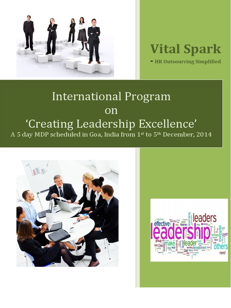 Creating Leadership Excellence | PDF | Leadership | Strategic Management