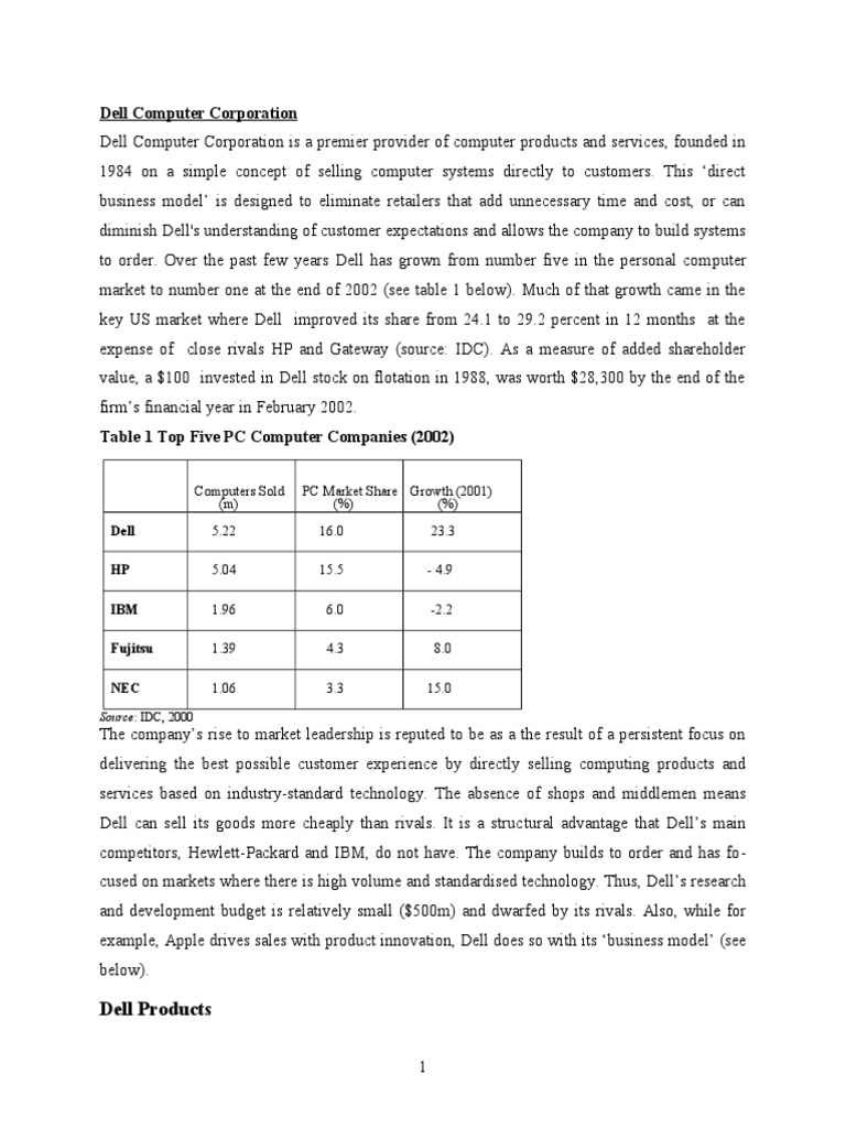 Dell Computer | PDF | Dell | Server (Computing)