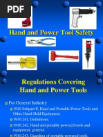 Standard Operating Procedures of Hand and Power Tool Safety | PDF ...