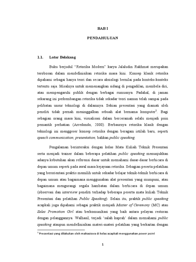 Retorika Modern | PDF