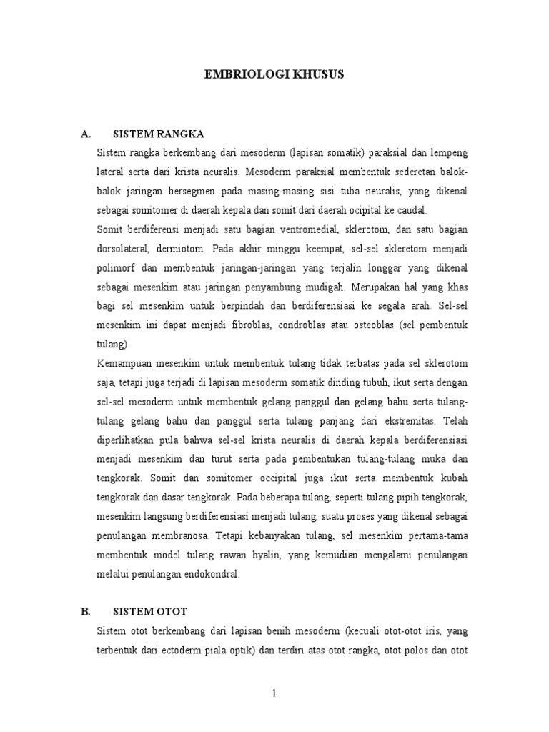 2 Embriologi | PDF | Kajian Bahasa Asing | Kesehatan Holistik