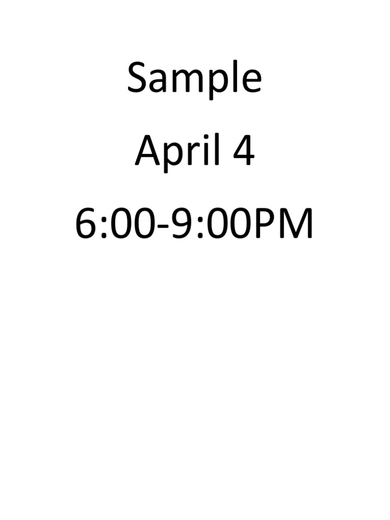 Stacy Sample Invitation | PDF