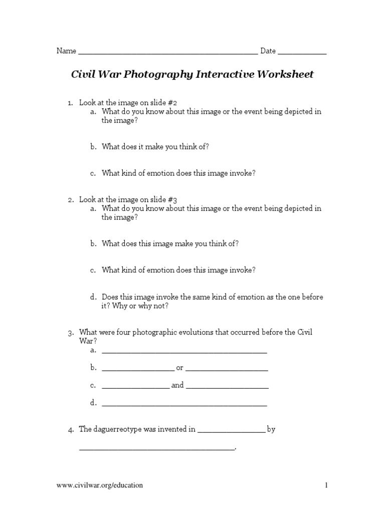 Civil War Photography Level C | PDF | Photograph | Stereoscopy