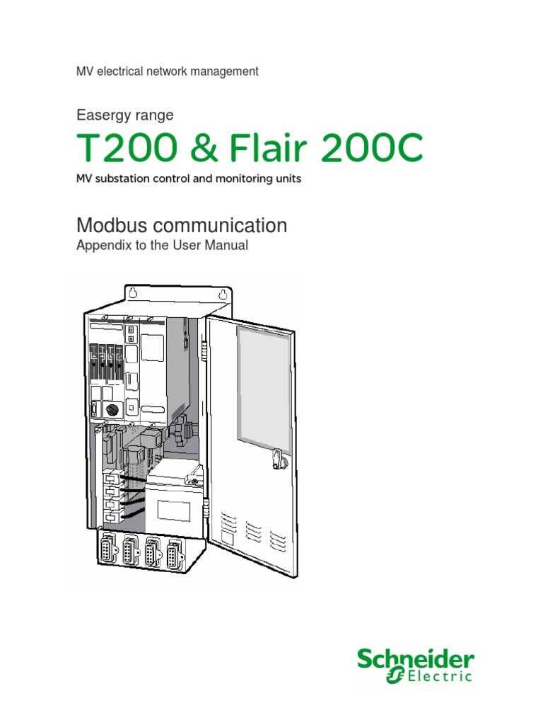 T200 & Flair 200C: Modbus Communication | PDF | Communications ...
