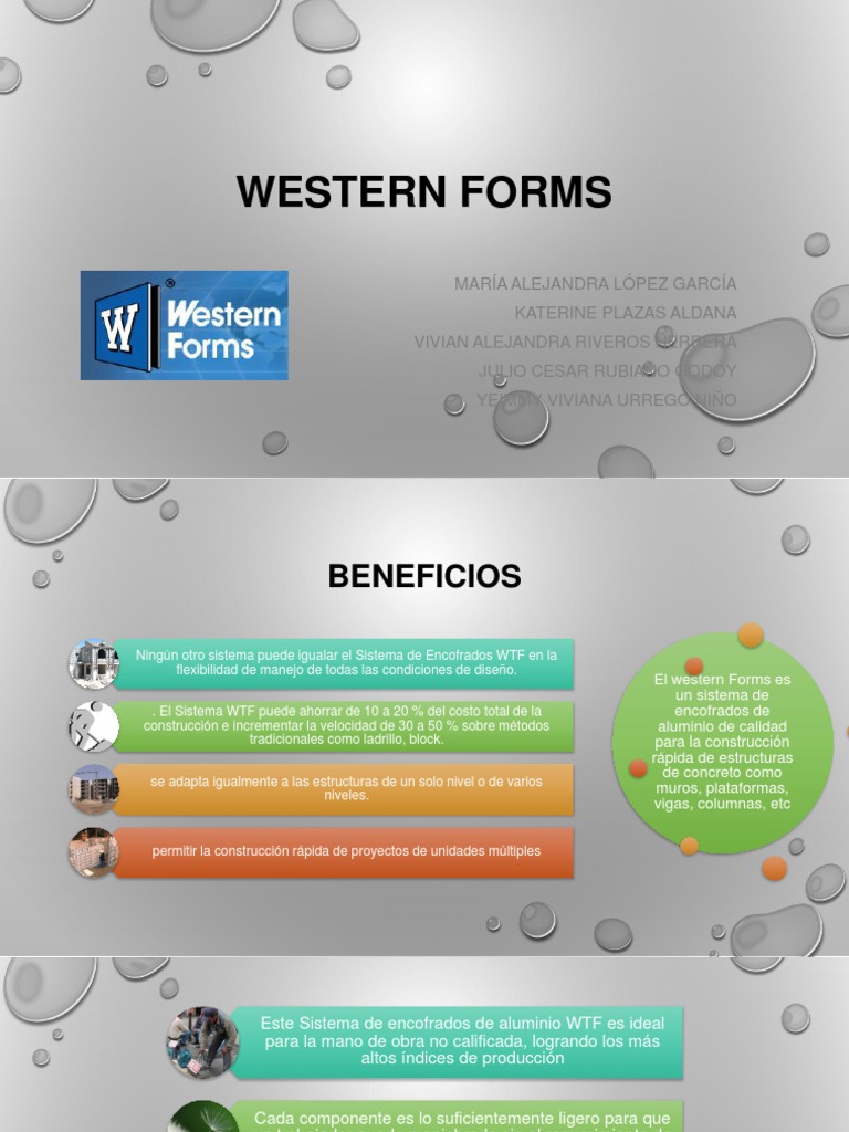 Western Forms | PDF | Fundación (Ingeniería) | Aluminio