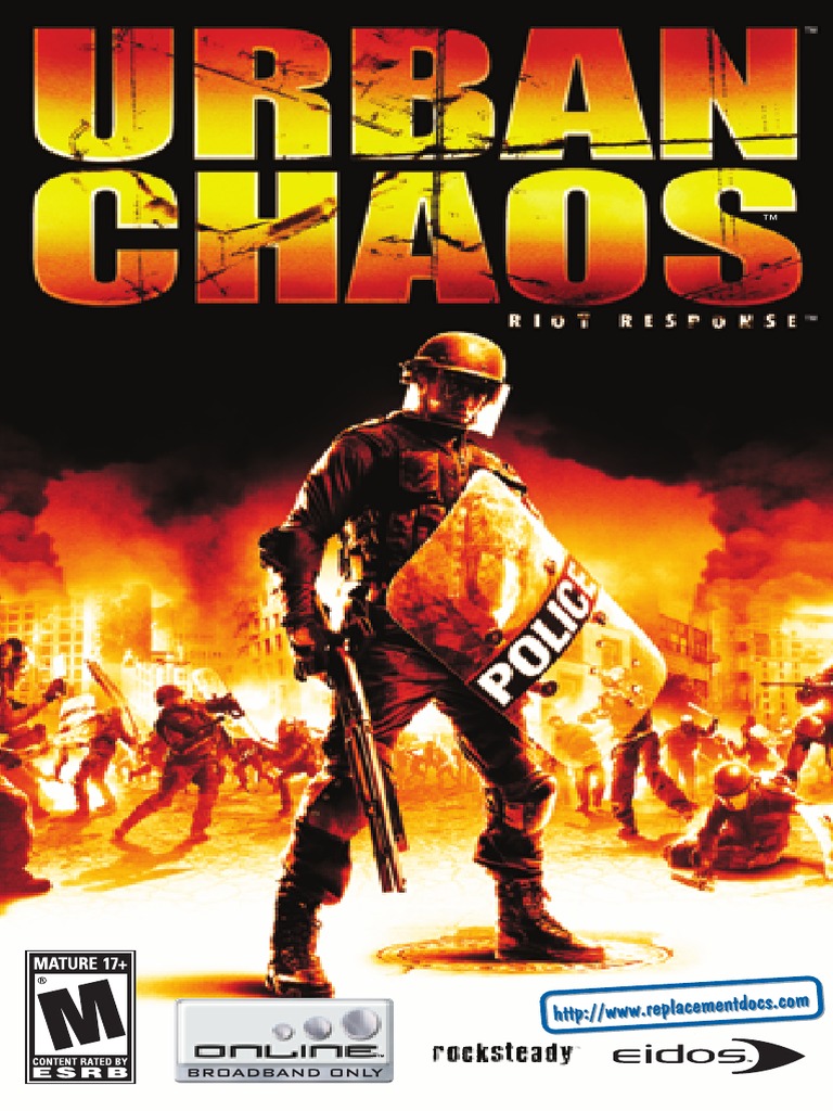 Urban Chaos - Riot Response - Manual - PS2 | Online And Offline | Play ...