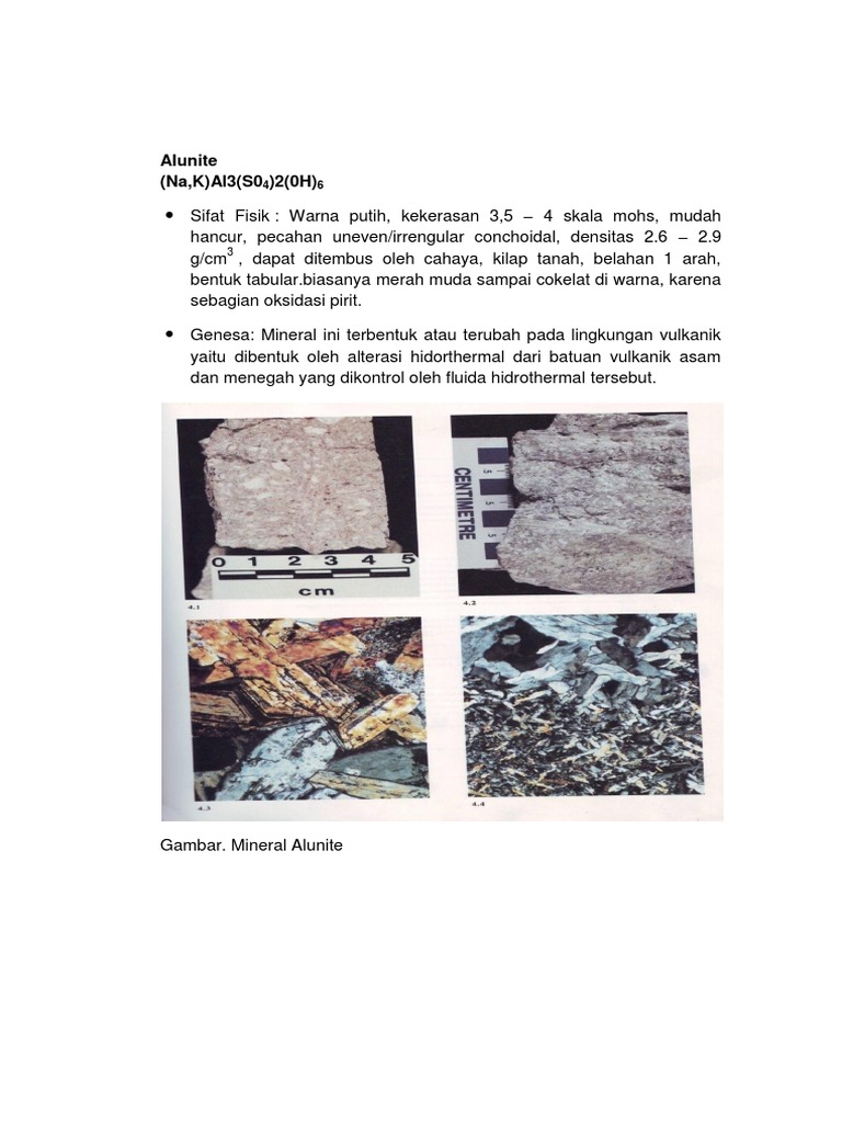 Mineral Alterasi | PDF