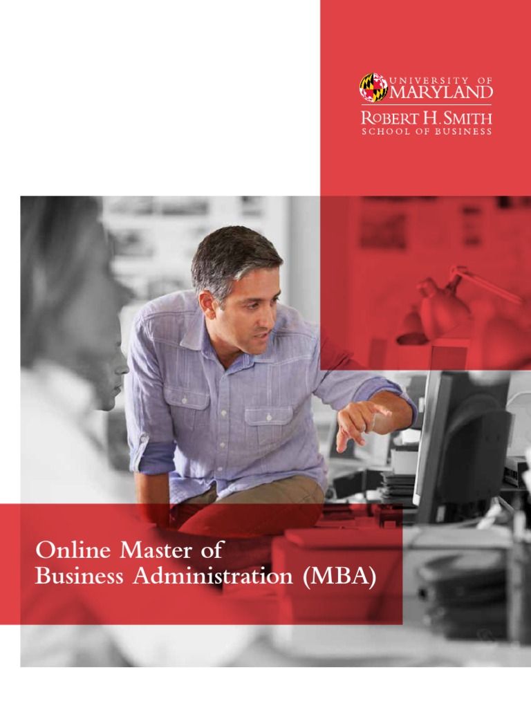 UMD MBA Brochure | Download Free PDF | Master Of Business ...
