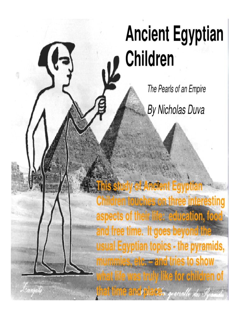 Ancient Egyptian Children | PDF