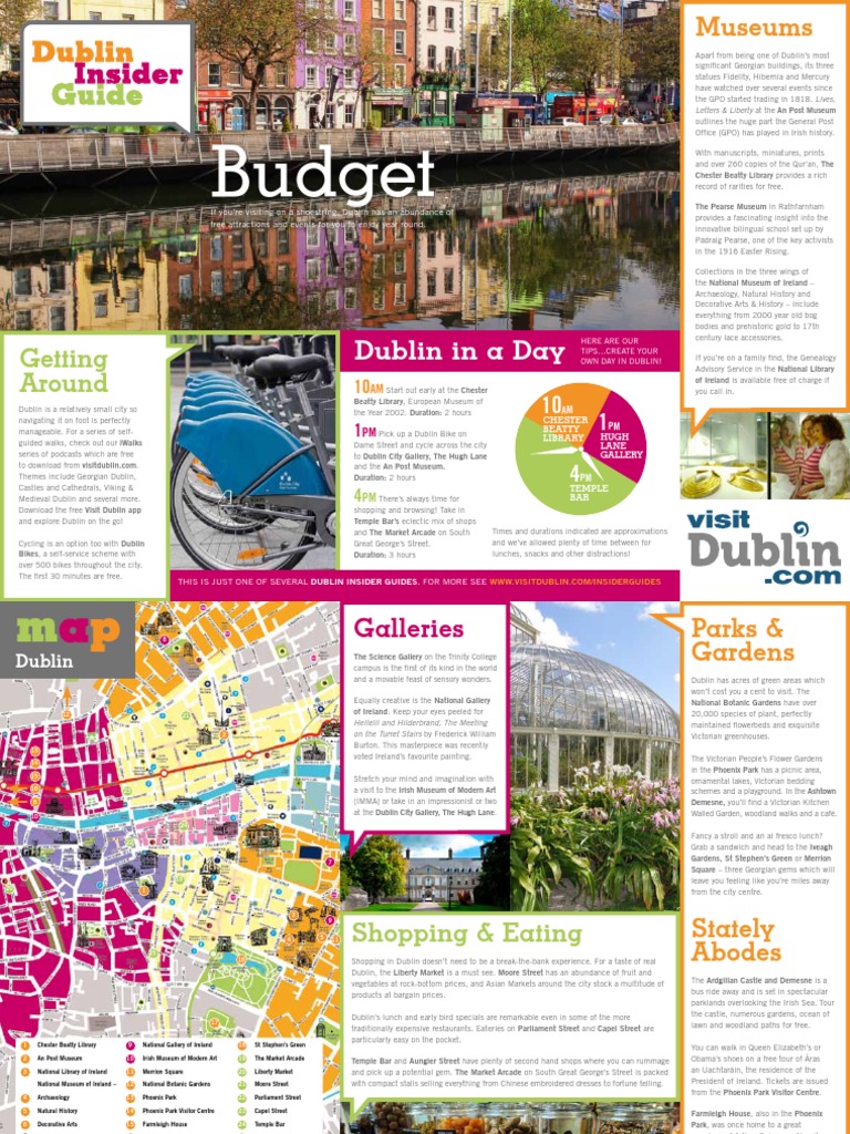 Guía Dublín Gratuito | PDF | Dublin | Tourism And Leisure