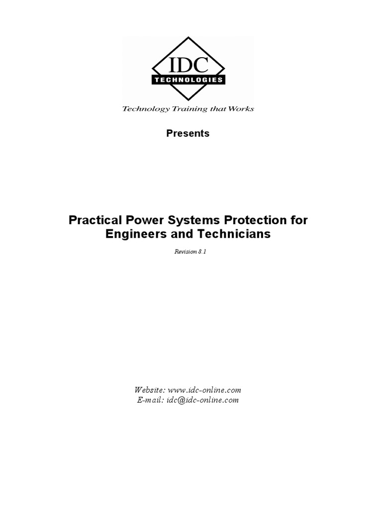 Practical Power System Protection IDC | PDF | Relay | Electric Power System