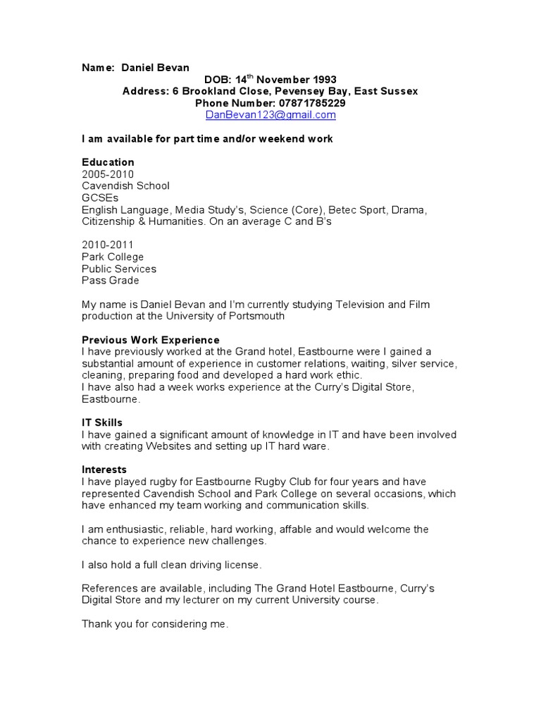 New CV | PDF