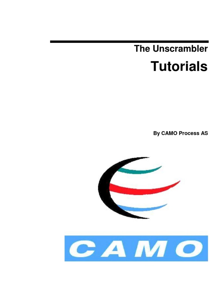 The Unscrambler Tutorials | PDF | Cross Validation (Statistics ...